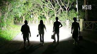 Carry an IMALENT flashlight for outdoor camping