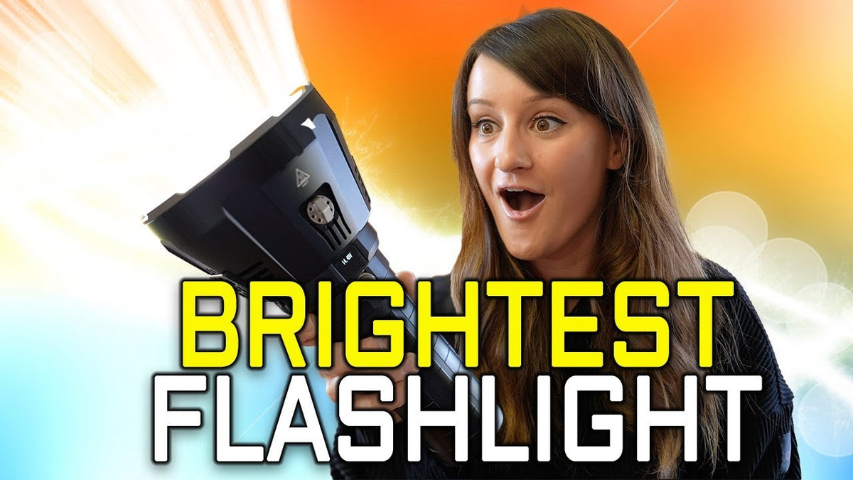 I Bought The World's Brightest Flashlight