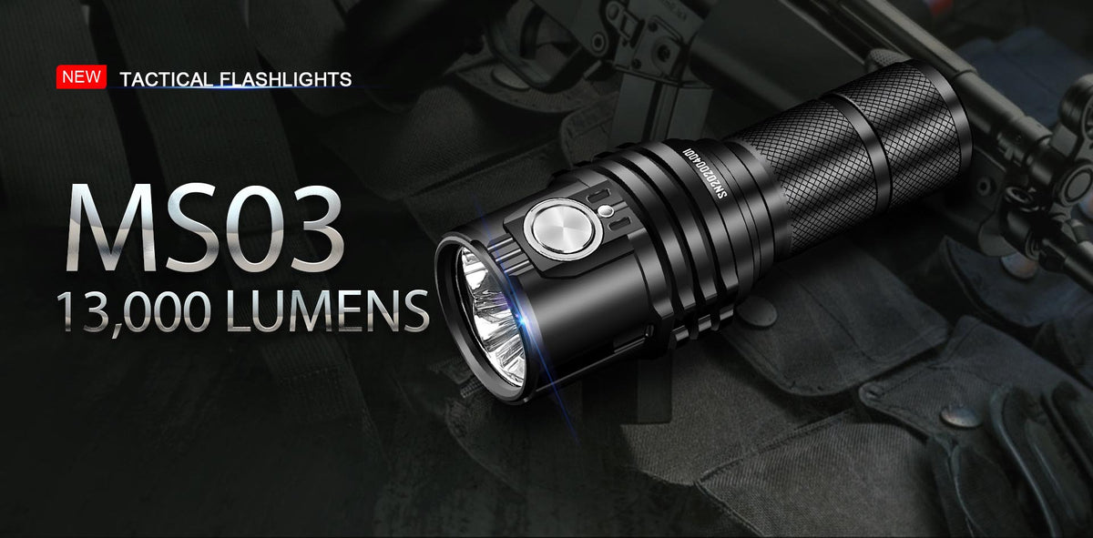 IMALENT MS03 on turbo 13000 lumen